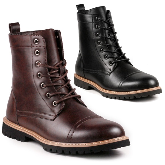 Metrocharm | Shoes | Metrocharm Mc32 Black Mens Lace Up Oxford Boot ...